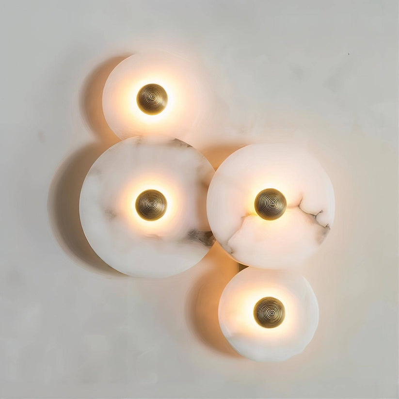 Natural Marble Wall Lamps | ModefinityAlabaster Wall Lights | Wall ...