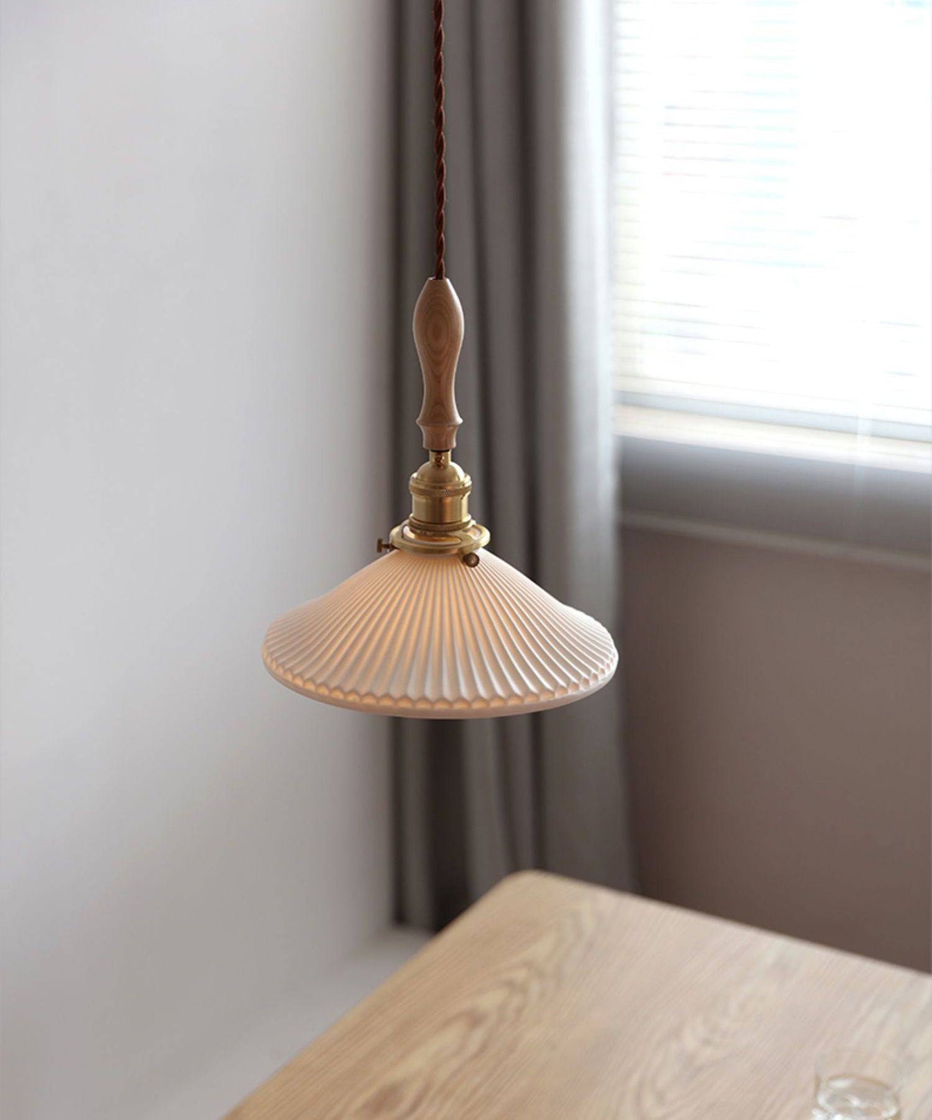 Pyramid Shape Ceramic Pendant Light - 207CPL | ModefinityPyramid Shape ...
