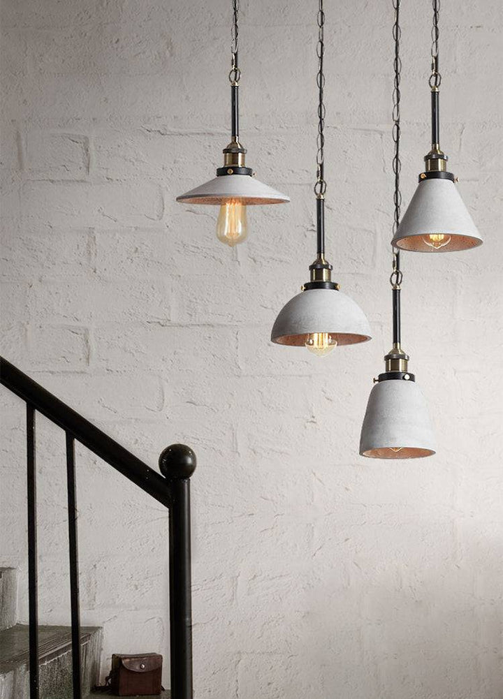 Cement Light Fixtures | Modern Industrial Concrete Lighting
