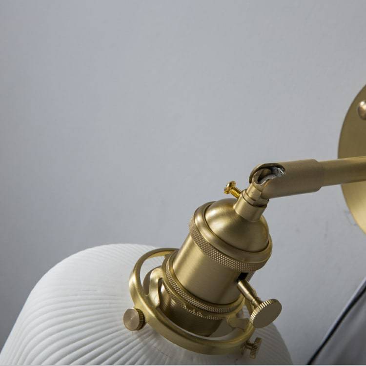 White Ceramic Wall Light - 202ST | ModefinityWhite Ceramic Wall Light ...