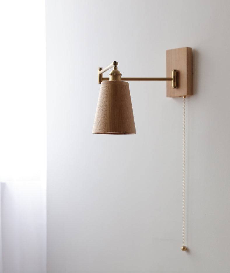 Wood Wall Light - 115WL | ModefinityWood Wall Light Oak Walnut
