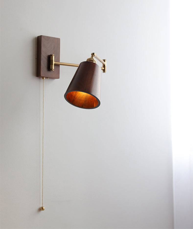 Wood Wall Light - 115WL | ModefinityWood Wall Light Oak Walnut